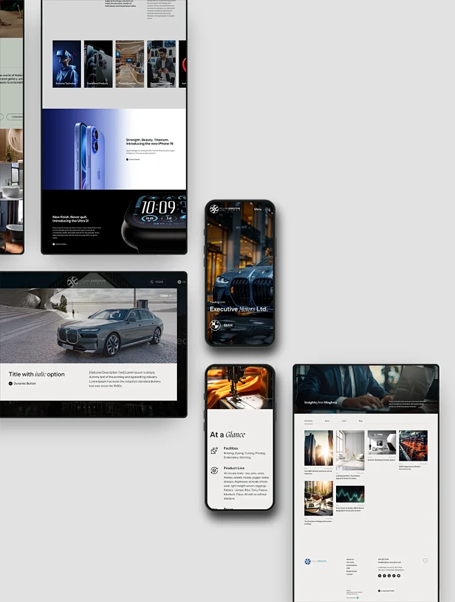 Website BMW lifestyle Web Design UI/UX UX design automotive graphic ...