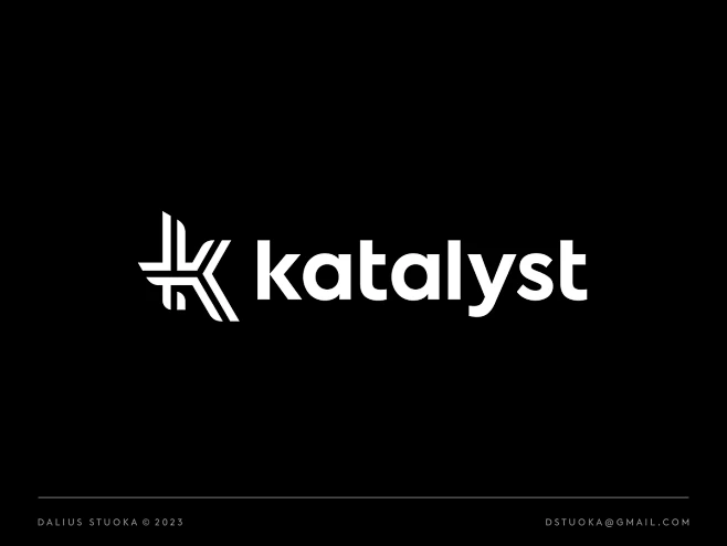 KLogo Design - Monogram / K Letter analytics blockchain crypto design ...