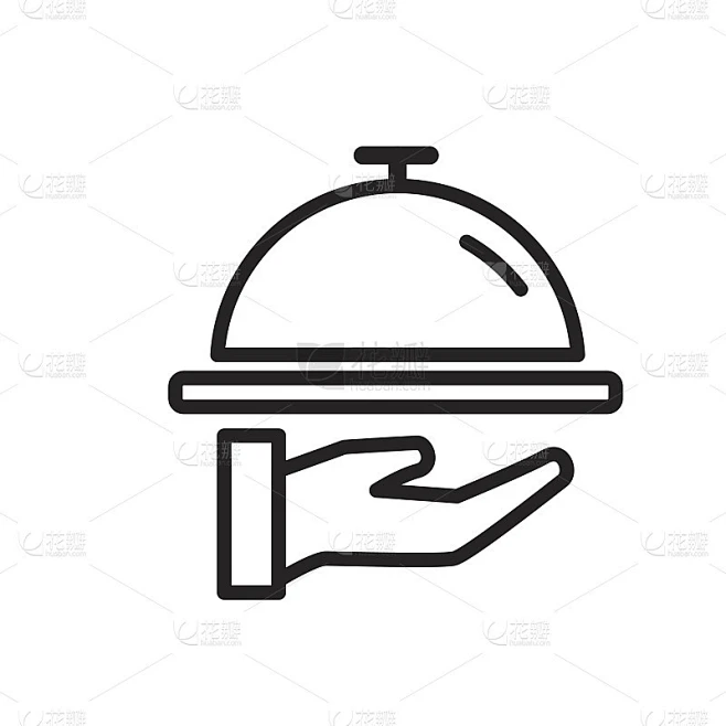 食物服务托盘餐图标，早餐图标，免费早餐图标素材-花瓣网