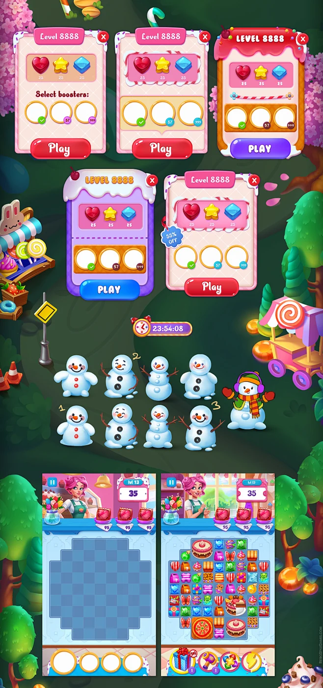 CANDY CRUSH cartoon casual game Character farm heroes saga GUI ...