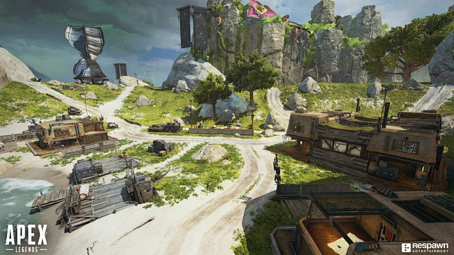 Apex Legends: Storm Point: Wind Farms-花瓣网