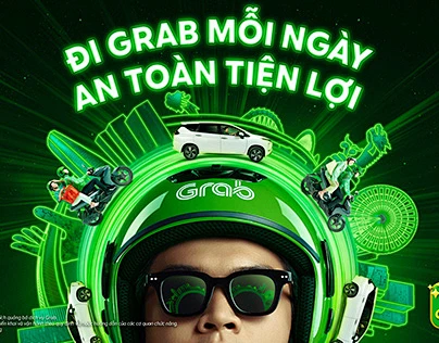 GRAB 4h Express : KV Shooting for GRAB VN-花瓣网