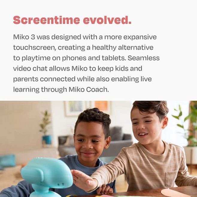 Miko My Companion: Features : Miko 3 engages, educates and entertains ...