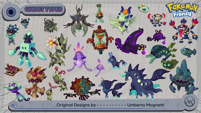 Fakemon Frenzy - Ghost-花瓣网