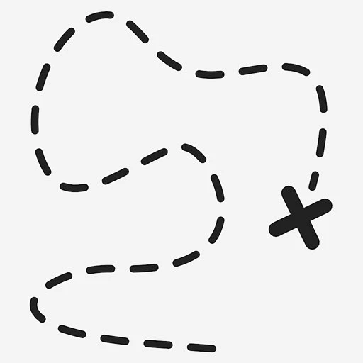 地图路线藏宝图图标_88ICON https://88icon.com 地图 路线 藏宝图 目标 导航 虚线 目的地 x标记地点-花瓣网