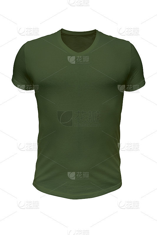 军绿色的t恤