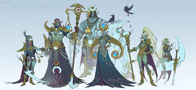 Moon Clan-花瓣网