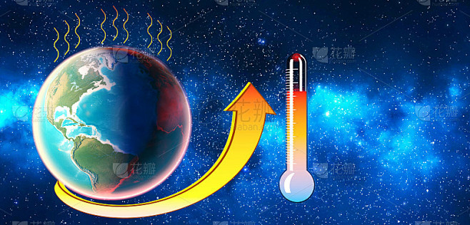 地球的温度每年都在上升