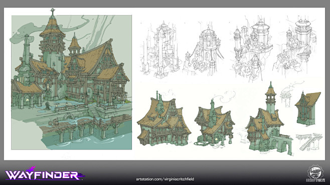 {游戏系列} 美国 WAYFINDER 寻路者（UI,角色，场景）