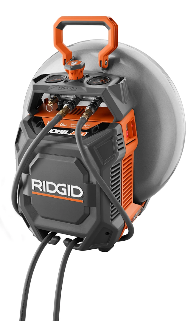 RIDGID Vertical Compressor : Introducing the New RIDGID 6 Gal. Vertical ...