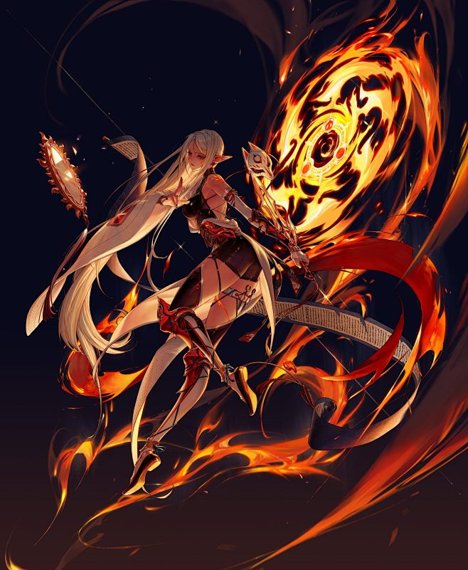 DNF全职业三觉立绘（部分立绘重做）-日韩画风-微元素 - Element3ds.com!