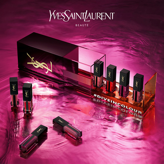 YSL-LOGO礼盒四支装