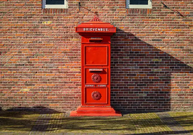 Dutch post box....摄影照片-花瓣网