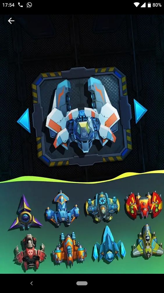 space shooter ship game