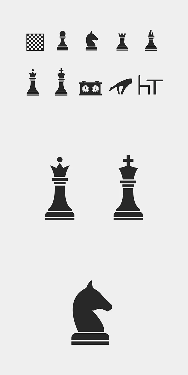 象棋 图标 设计素材-花瓣网