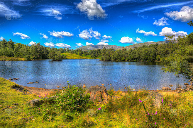 Tarn how The Lakes National Park uk near Hawkshead