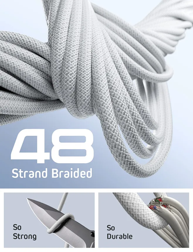 Amazon.com: LISEN USB C Cable to USB C for Safe Certified 60W 3-Pack 6 ...