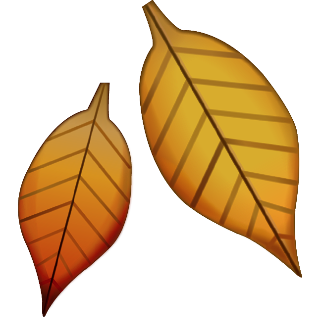 Fallen Leaf Emoji