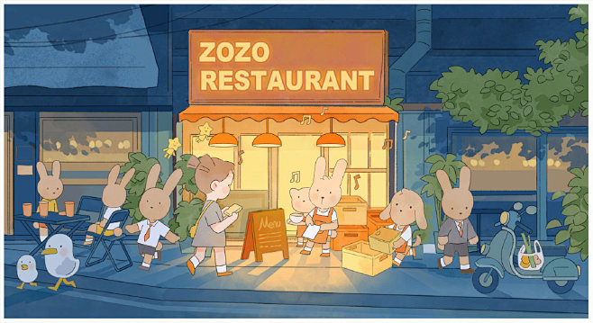 Zozo Factory 一天中最开心的时刻 ... 来自天才鹭 - 微博