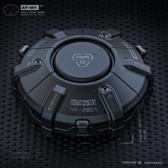 HW3™ [AT-M1], Ivan Santic : HW3 INDUSTRIES™ Anti Tank Mine / [AT-M1 ...