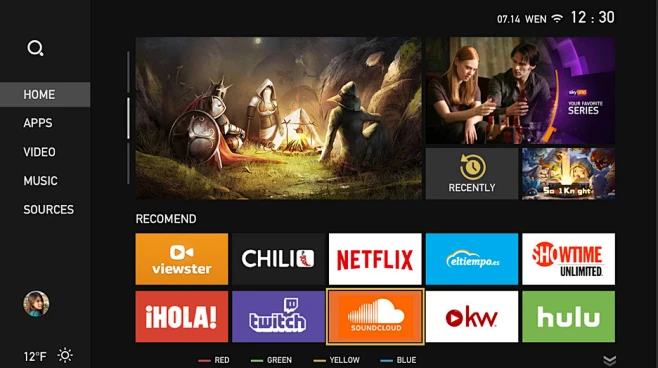 个人作品集-4 Whale TV OS-UICN用户体验设计平台-花瓣网