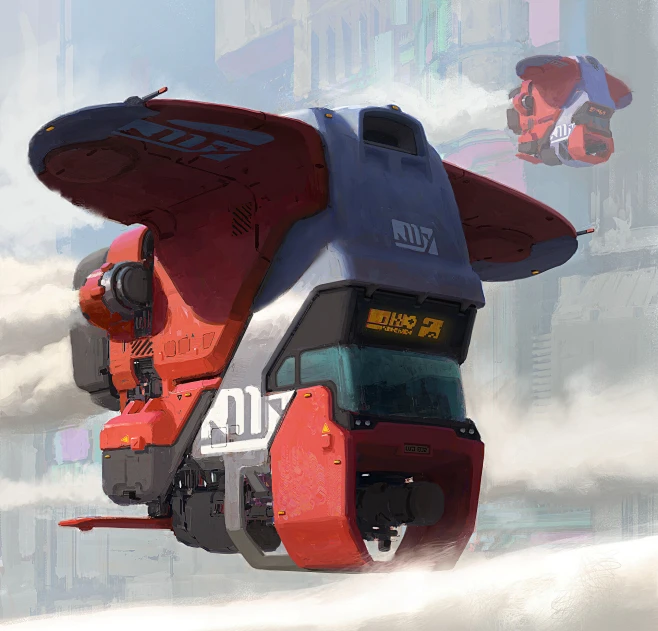 Flying Bus-花瓣网