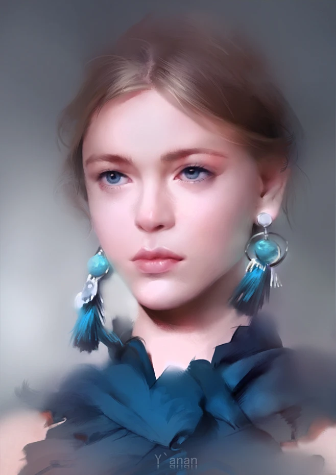 Y·anan #原画# #头像#-花瓣网