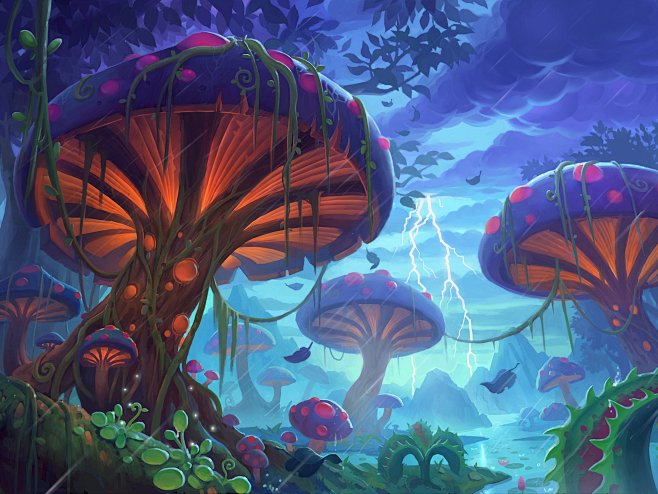 植物原画树原画来自cgbook.cn (1466)