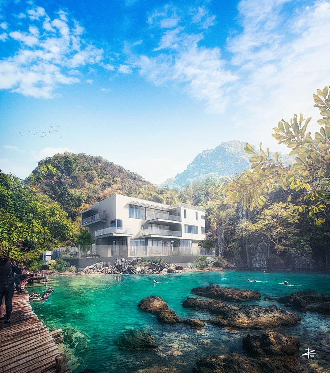 Architectural Visualization Exercise : architectural visualization exercise-花瓣网