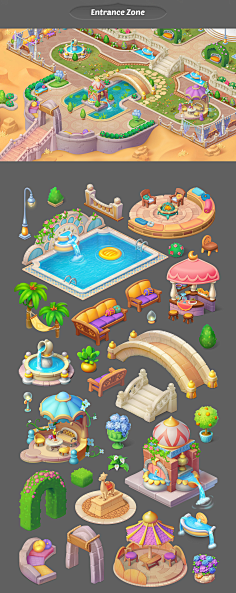 2d房间-花瓣网|陪你做生活的设计师 | rt Game Art playrix