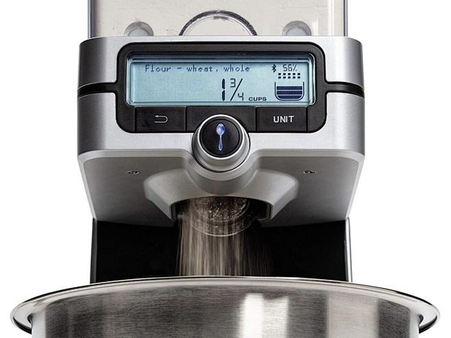 PantryChic Smart Kitchen Storage System includes scales to dispense the ...