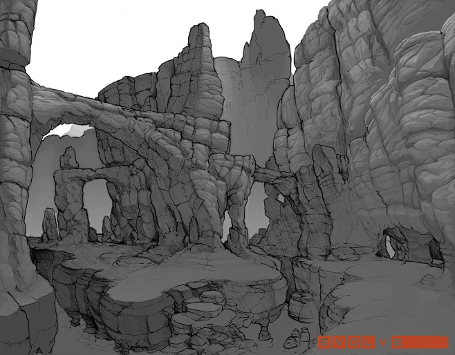 Evolve Environment Previs01, Stephen Oakley : Various Environment ...