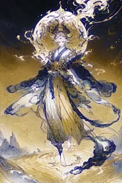 古典神明图片大全-古典神明高清好看的图片--花瓣鹿鹿酱是火焰的大角鹿的画板