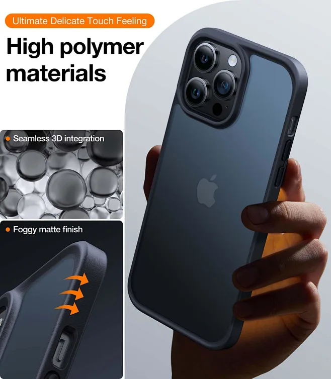 Amazon.com: TORRAS Shockproof iPhone 14 Pro Max Case, Military Grade ...