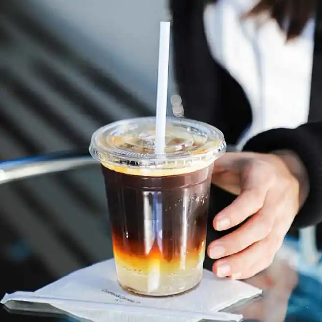 90口径500ml一次性pp注塑磨砂奶茶杯700ml果汁杯饮料杯可加logo-花瓣网