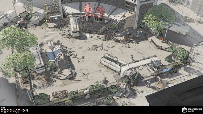 The Desolation - Abandoned Central Bus Station-花瓣网
