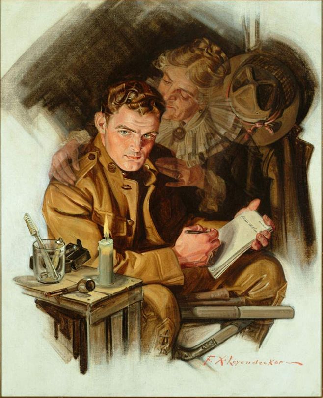 Frank Xavier Leyendecker, cover art for Country Gentleman magazine, 19