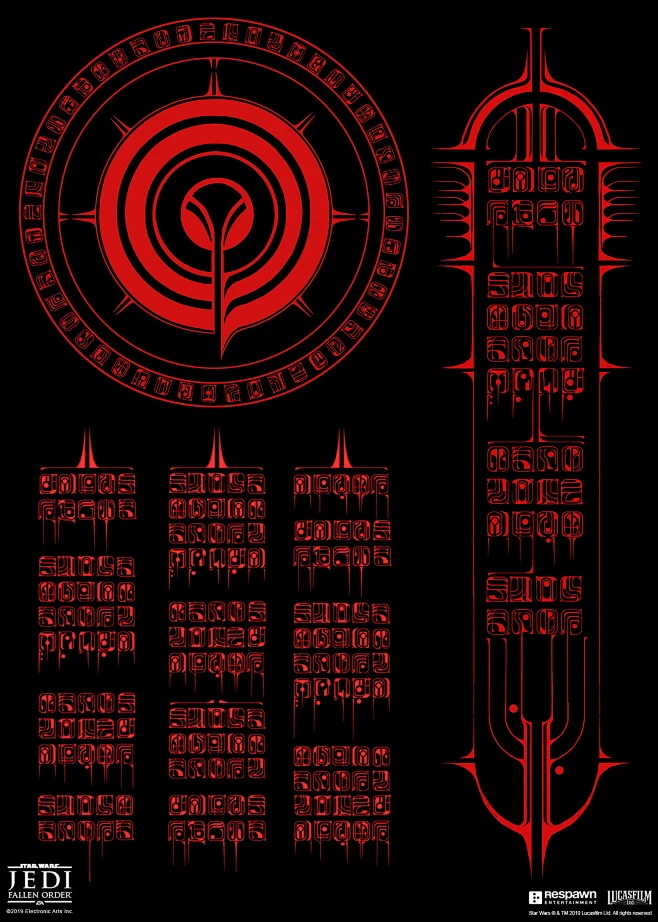 Late age zeffo text and designs-花瓣网