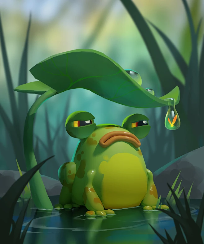 The frog图片_动物图片素材-花瓣网