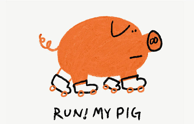 #云朵分享# 韩国插画师 KIM JAM 的插画，造型简单可爱，颜色饱和度没有使用的特别高，这些图案被开发成产品图案，好用，也特别好看 ！ 图 ...