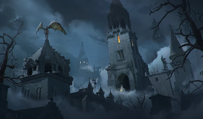 Vampire Castle-花瓣网