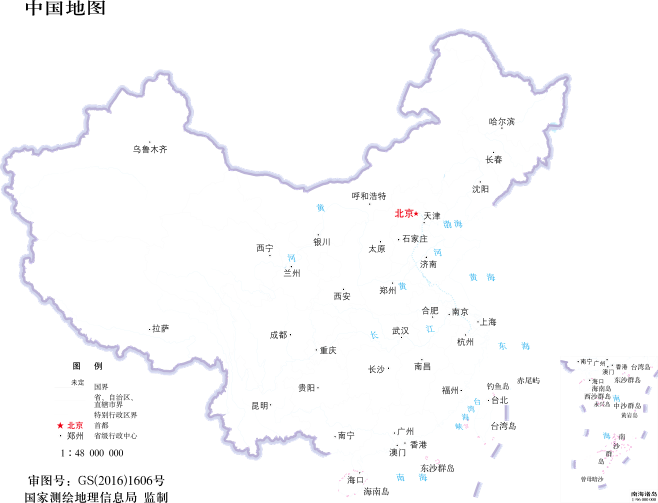 中国地图