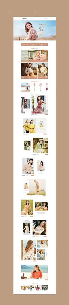 《PC端首页》服饰合集设计X5_邹啦啦_【68Design】图片_xxx图片素材-花瓣网