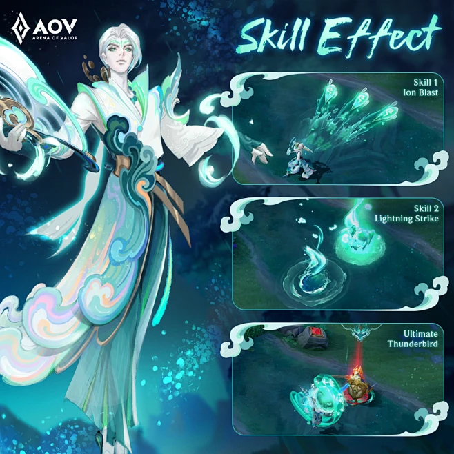 Dengan tampilan yang megah, sang pengendali cuaca akan segera hadir! . Skin Tulen Augury of Rain ...