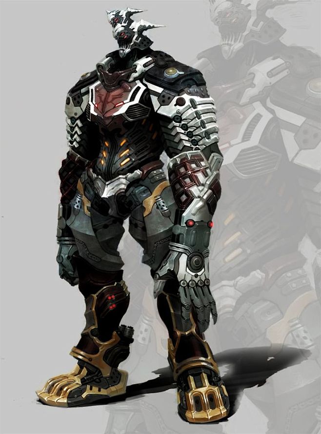 SF Robot by badmustache | Robotics