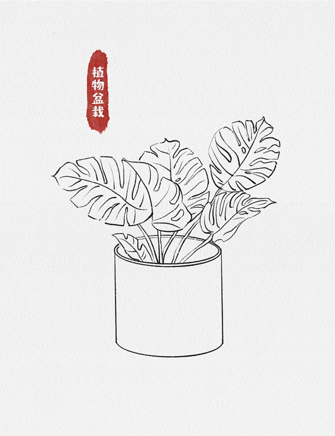 植物线稿合集_瓜子吃瓜子__插画师作品_涂鸦王国gracg.com-花瓣网