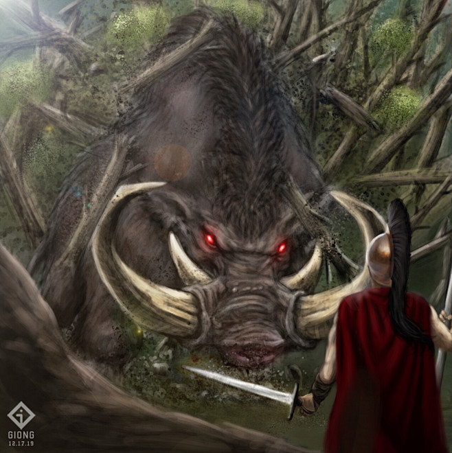 克罗米翁牝猪(Hus Crommyon)