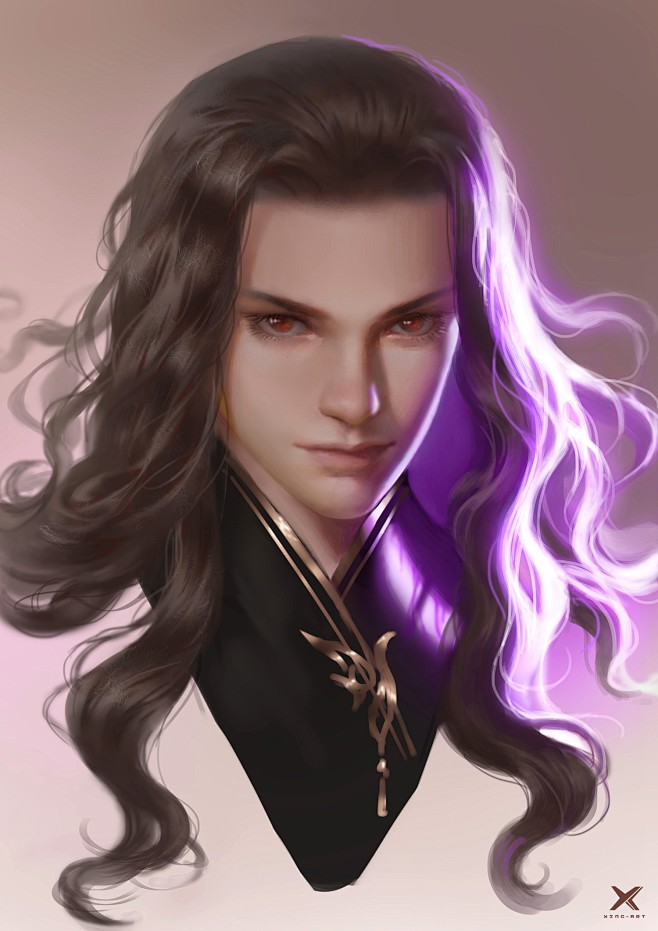 中国风男性角色原画中国风写实角色原画来自cgbook.cn (620)