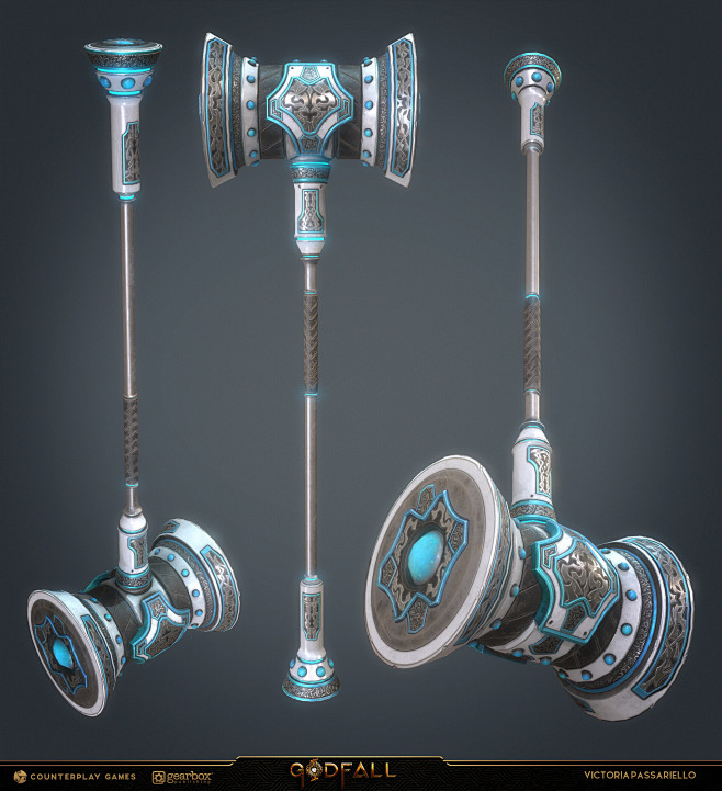 GODFALL FURY HARBINGER, Victoria Passariello : Hammer Harbinger I made ...