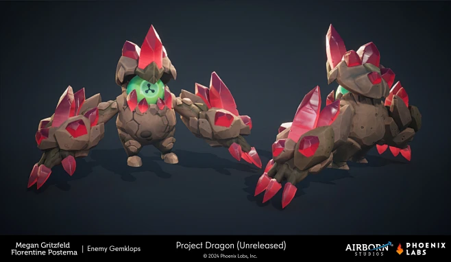 Project Dragon - Enemies-花瓣网